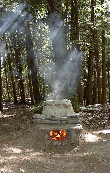 Furnace Firing, Ore Roasting - Bloomers and Buttons - Bladesmith's ...