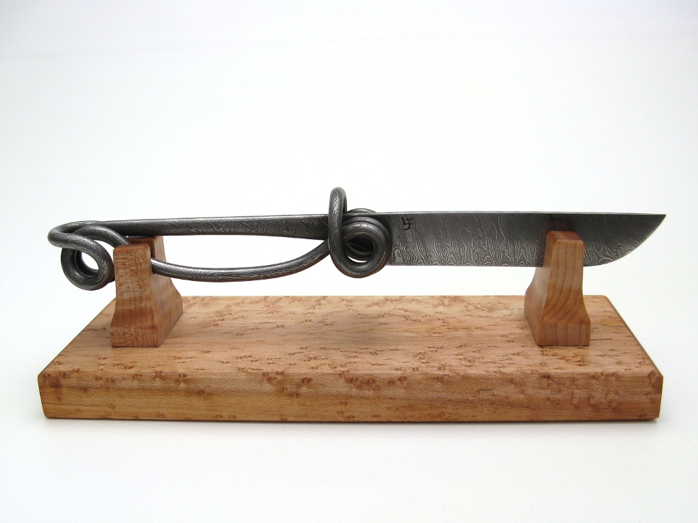 Serpent #15 with Stand - Knives For Sale - Bladesmith's Forum Board
