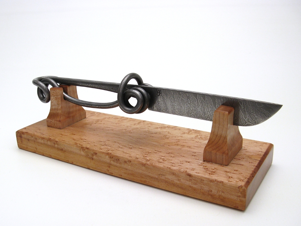 Serpent #15 with Stand - Knives For Sale - Bladesmith's Forum Board